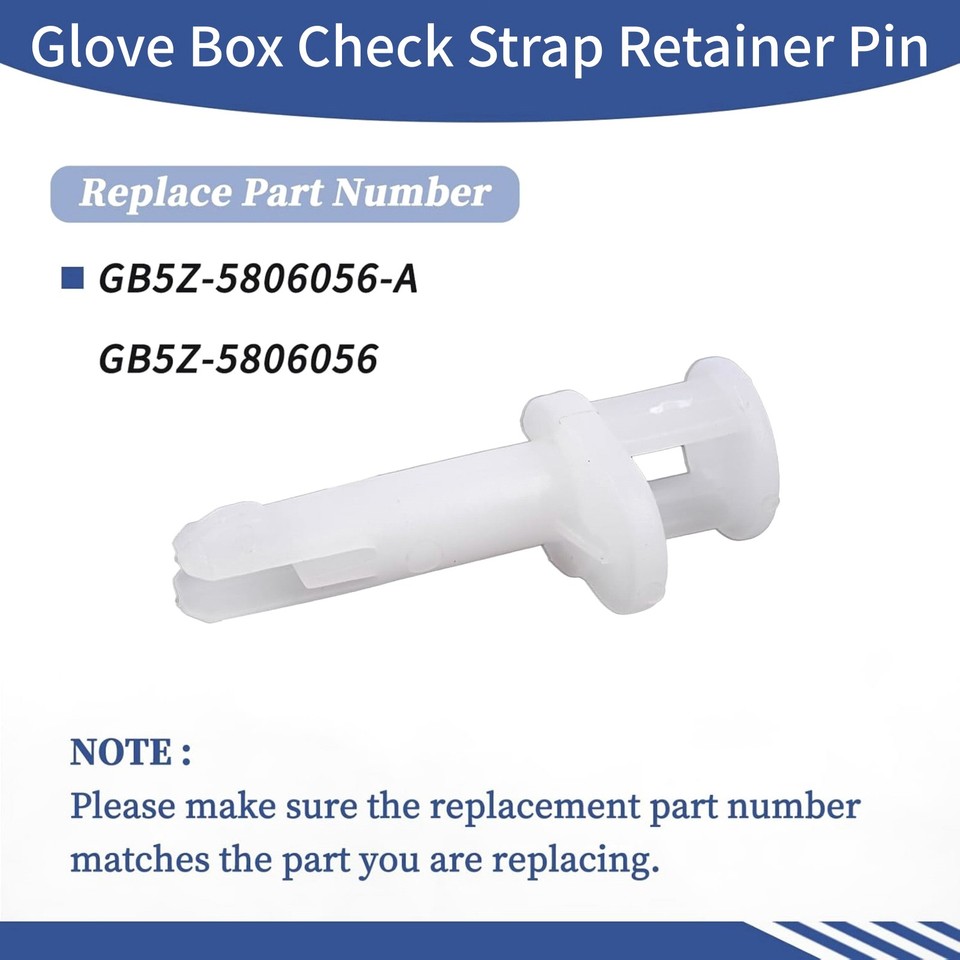 Glove Box Check Strap Retainer Pin Replacement For Ford Explorer Brand ...