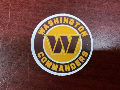 Motorcycle Sticker for Helmets or toolbox #7,744 NFL Washington ...