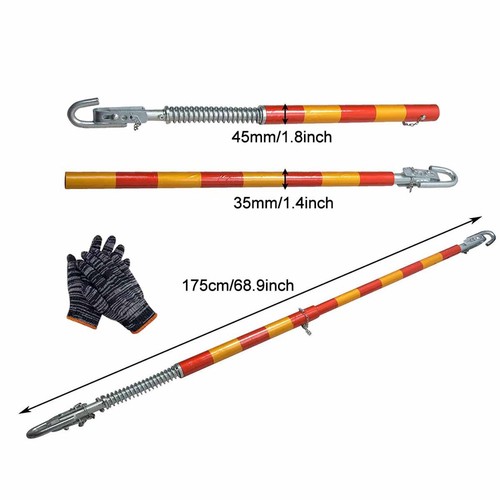 5000kg 5 Ton Steel Towing Bar Pole Recovery Tow Pole For Car Van Truck ...