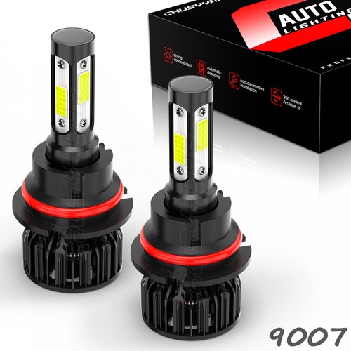 Led Headlight kit 9007 HB5 6000K White Hi/Low Bulbs for FORD Excursion ...