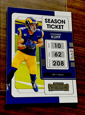 Cooper Kupp 2021 Panini Contenders Card # 55 Los Angeles Rams | eBay
