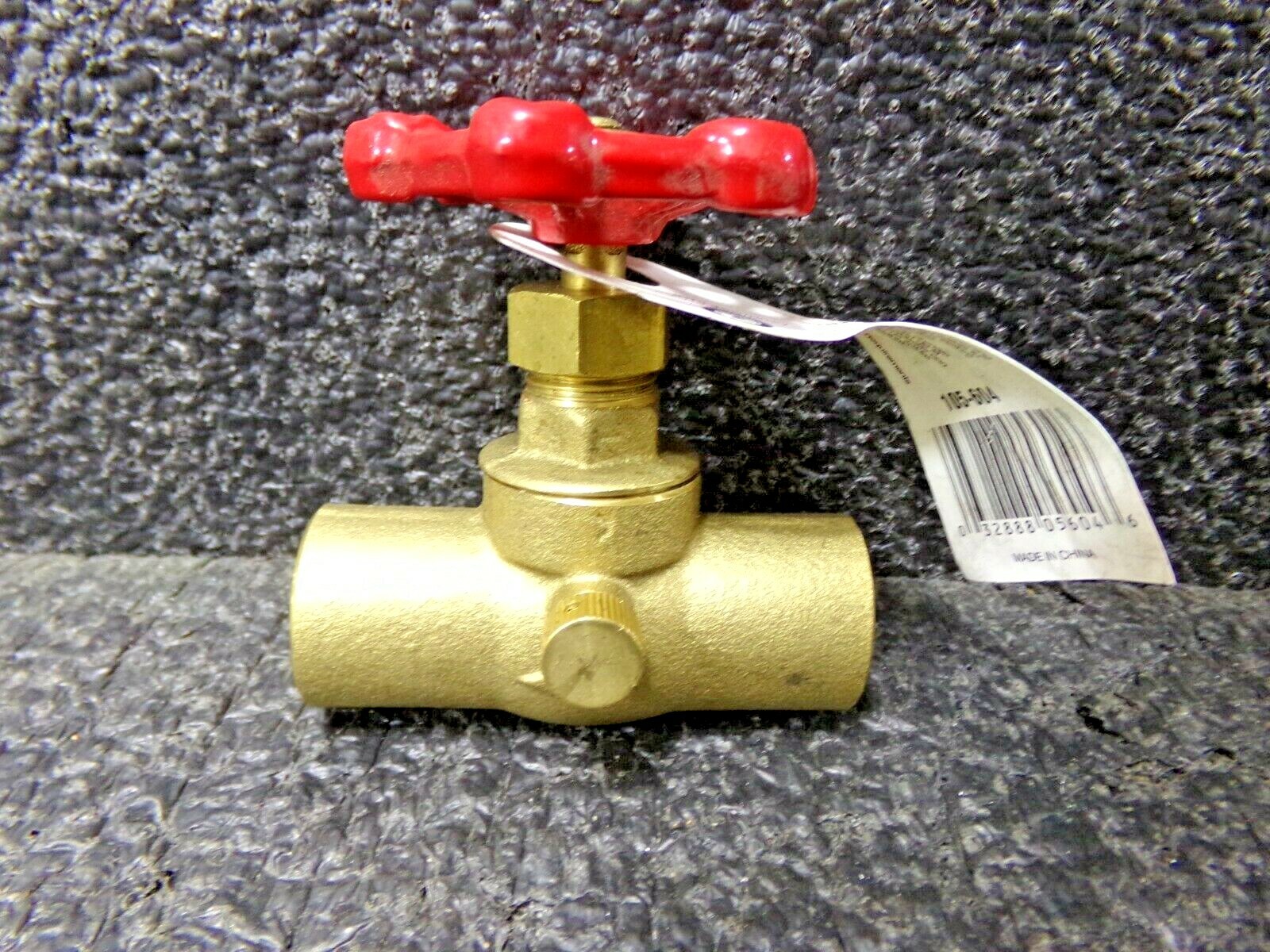 1 MUELLER 105-604NL Stop and Waste Valve,Brass,CXC,3/4 in. (DC) | eBay