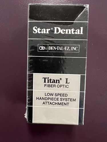 Star Dental Titan L Fiber Optic Low Speed Handpiece System Attachment ...