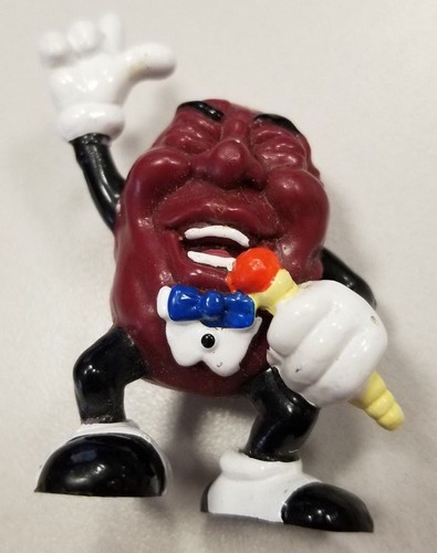 Vintage 1989 "California Raisin" ** LARGE - TUXEDO SINGER ** NEW #305 ...
