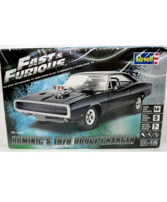Revel 1970 Dodge Charger Model Kit Fast & Furious Dominic’s Charger | eBay