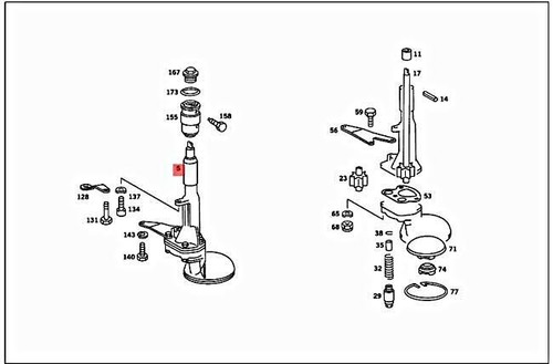 Genuine MERCEDES Oil pump 6161800401 | eBay