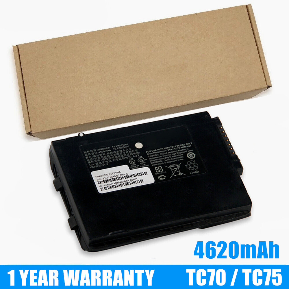 OEM New Battery For Zebra Symbol Walmart TC70 TC75 TC77 BarCode Scanner ...