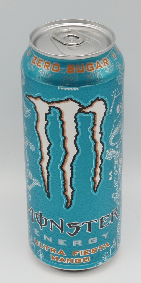 Monster Energy Zero Sugar ULTRA FIESTA MANGO can 500ml Belgium 04/26 | eBay