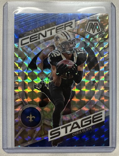 2023 Panini Mosaic Chris Olave Center Stage Blue /99 | eBay