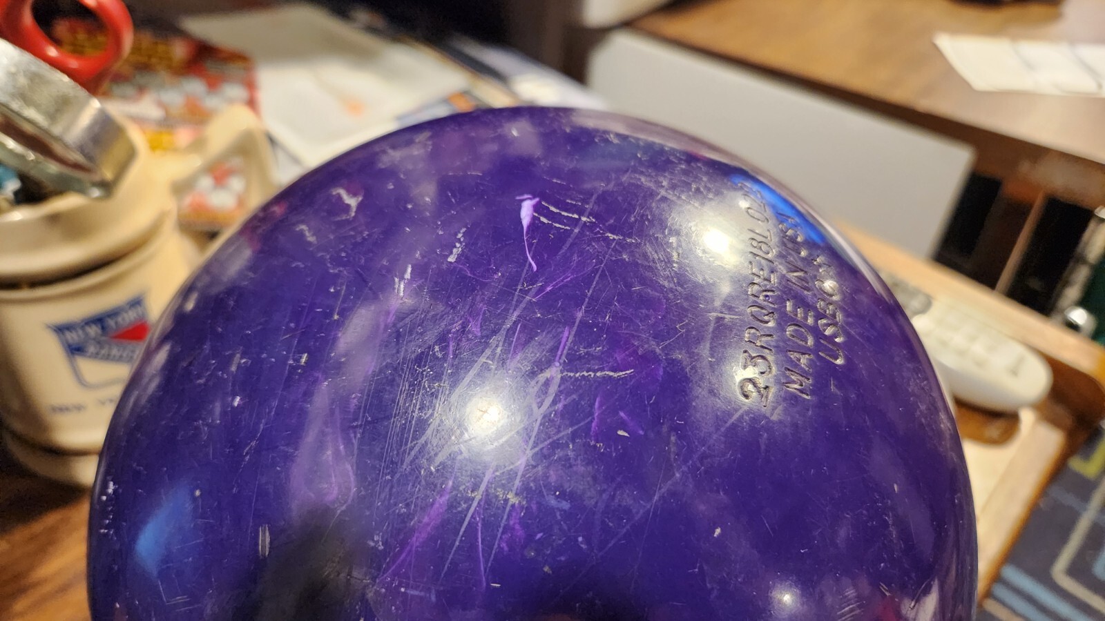 Roto Grip Hustle Rip Bowling Ball 15 lbs Preowned Span 4 Inches | eBay