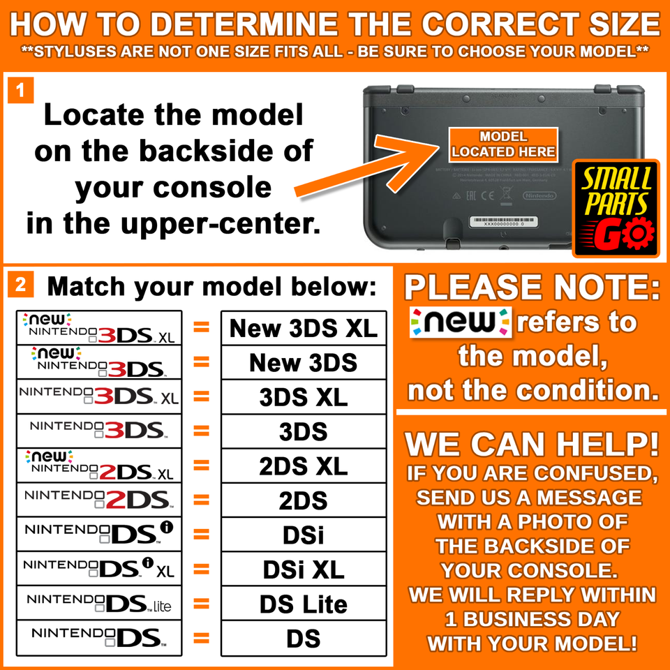 Metal Retractable Stylus For Nintendo NEW/3DS/2DS/DSi/XL/DS/Lite/LL ...