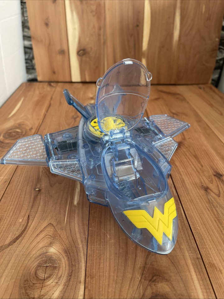 Imaginext Wonder Woman & Invisible Jet Plane Figure Toy DC Super ...