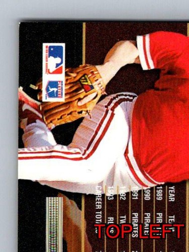 John Smiley Pitcher Cincinnati Reds Pinnacle 1994 Card 99 Sports ...