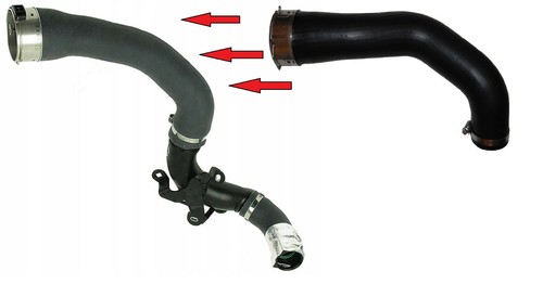 TURBO SCHLAUCH LADELUFTSCHLAUCH ROHR RENAULT KADJAR 1.2 TCe 144601001R ...