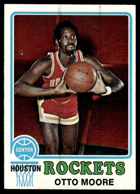 1973-74 Topps Otto Moore Houston Rockets #101 | eBay