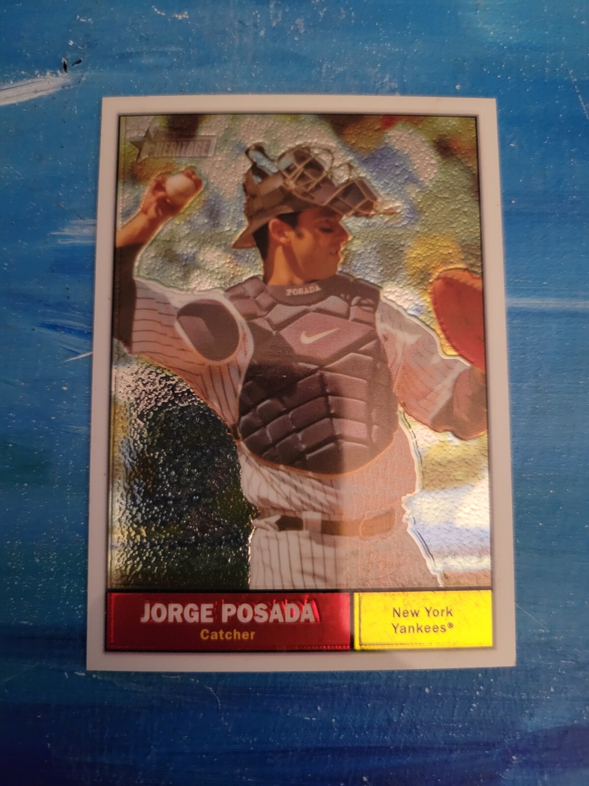 2010 Topps Heritage - Chrome #C31 Jorge Posada /1961 for sale online | eBay