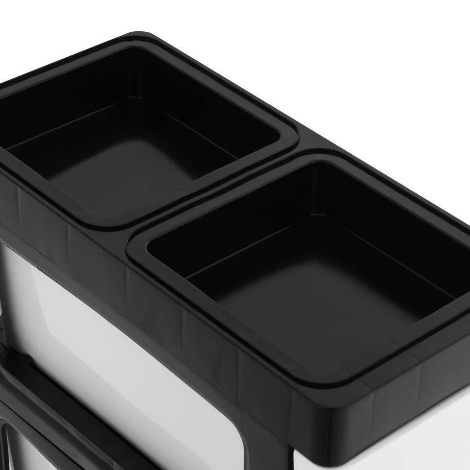 5 Tier Bathroom Storage Cabinet Narrow Floor Standing Storage Cabinet ...