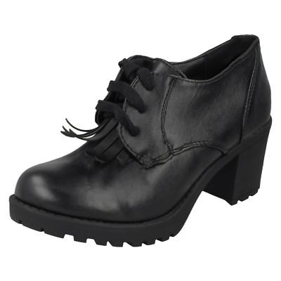 Girls Red Tag Blocked Heel Shoes | eBay UK