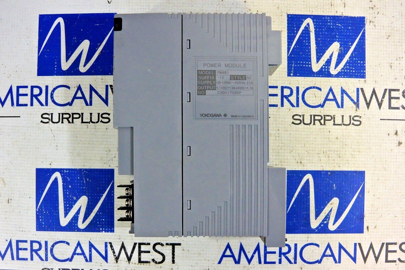 YOKOGAWA PW481-10 POWER MODULE S2 100-120VAC PW481-10 | eBay