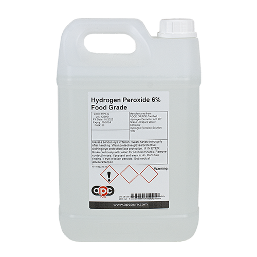 Hydrogen Peroxide 6% Food Grade 5L **Free P&P** | eBay