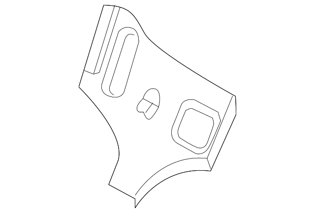 Genuine Volkswagen Front Panel Bracket 17A-813-578 for sale online | eBay