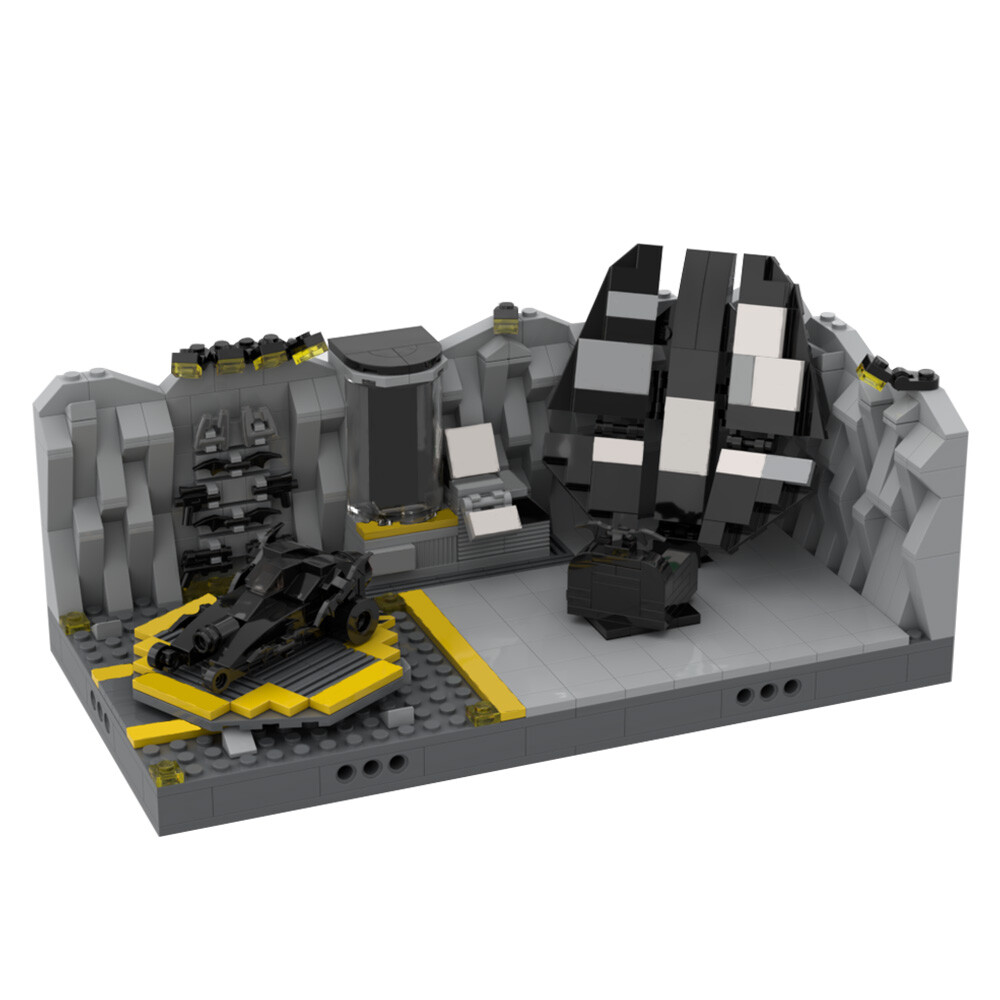 Subterranean Location Cave from Movie Building Toys Set 565 Pieces MOC ...