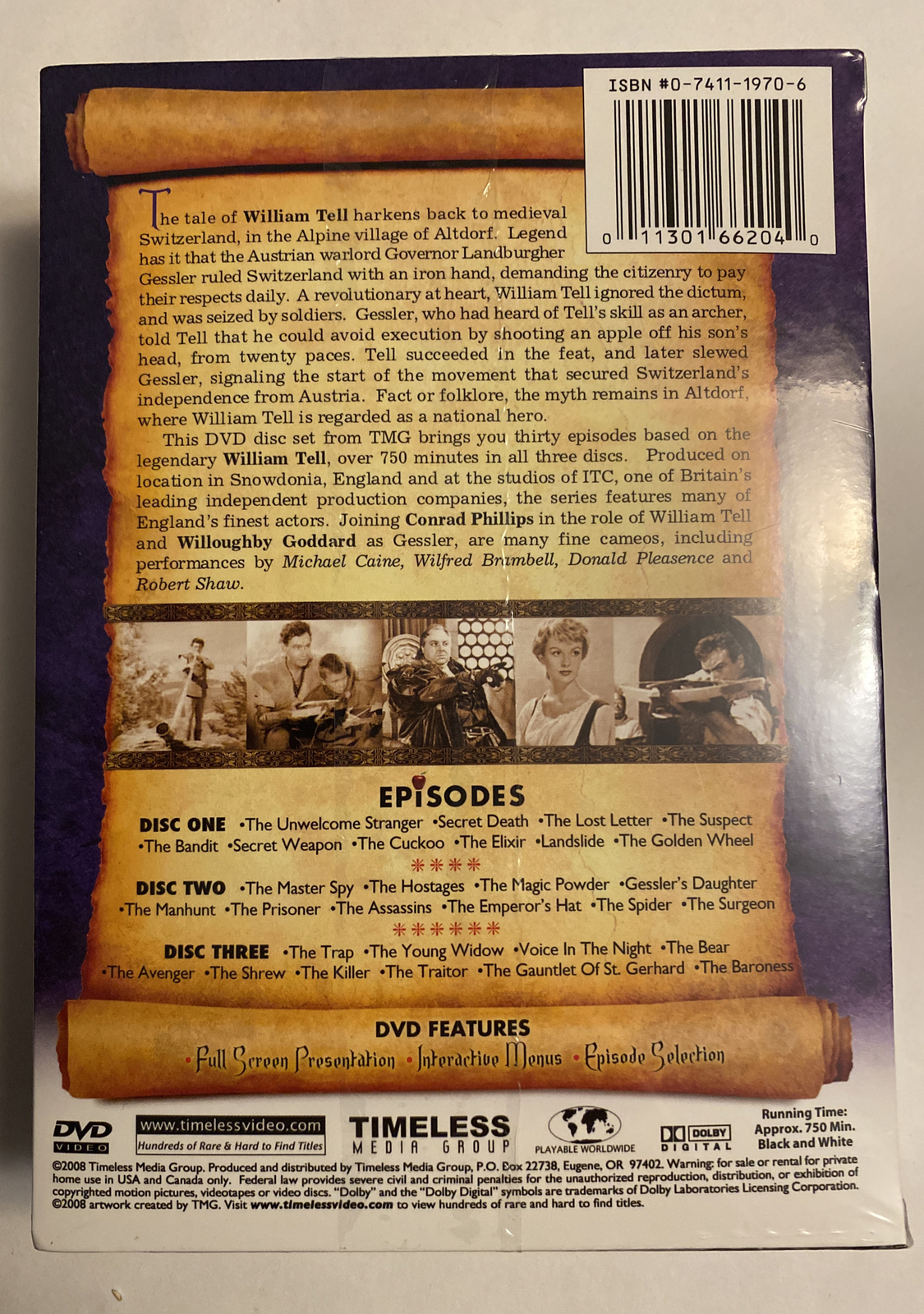 William Tell (DVD, 3-Disc Set) for sale online | eBay