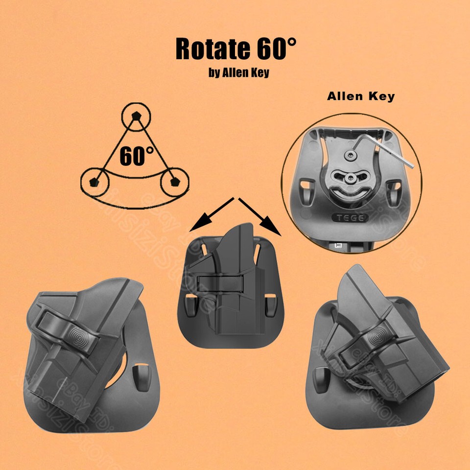 M&P40 Shield M2.0 Holster Fit S&W MP 9 Shield Plus M&P 9 Shield 30 ...