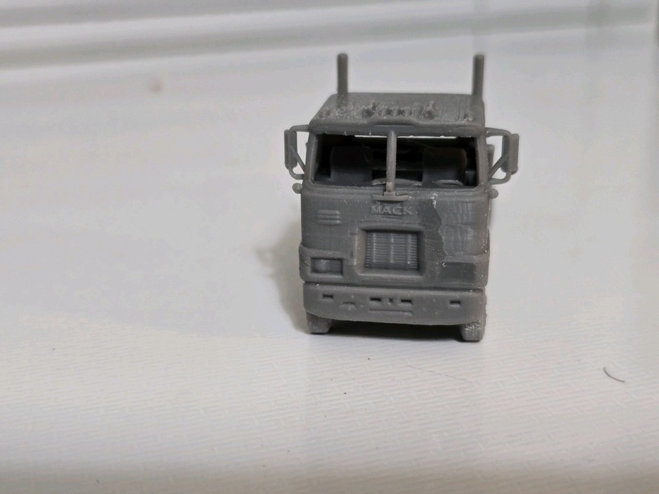 N Scale Mack F700 Cabover Sleeper Twin Undecorated Kit 3d Printed | eBay