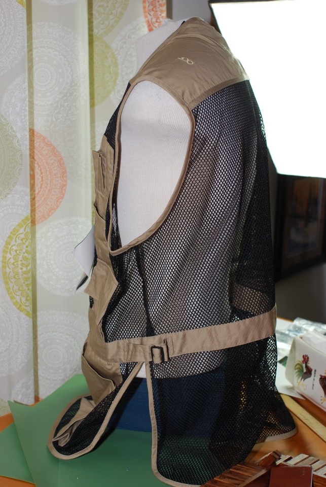 Bob Allen / Budweiser Shooting Vest - 2XL - New with Tags - Mesh Vest ...