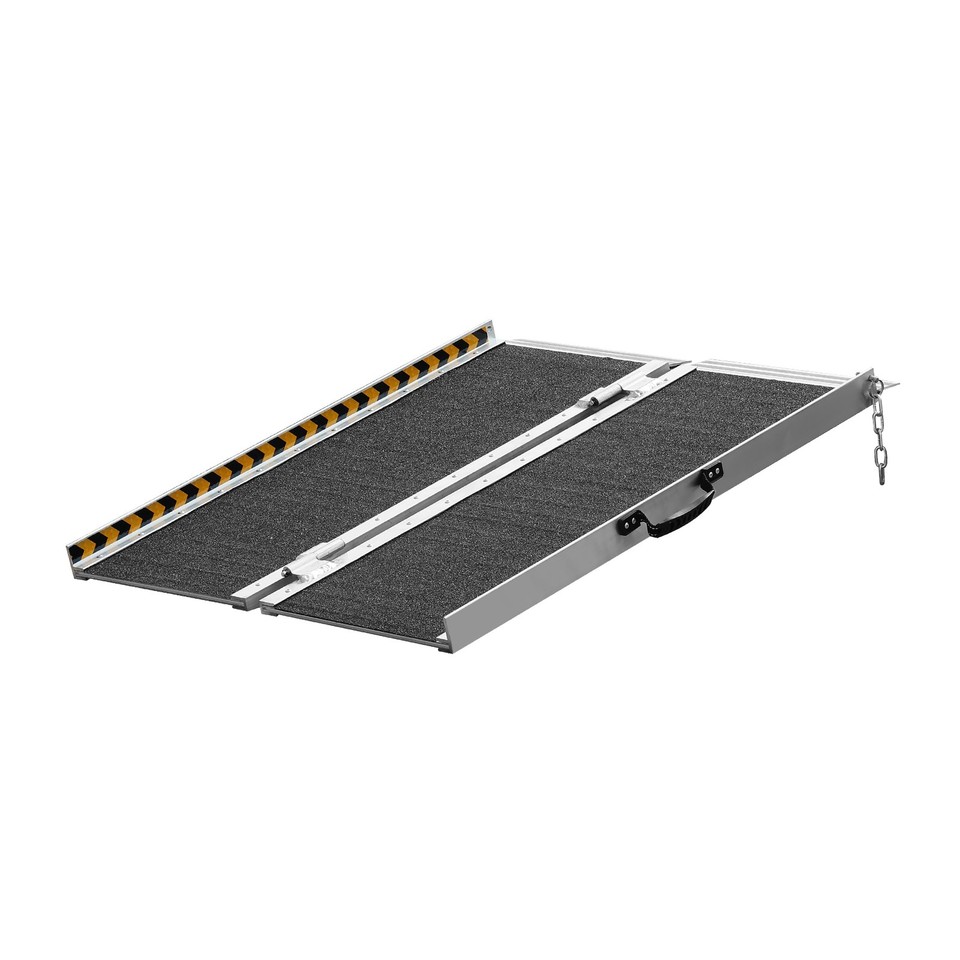 3ft 800 lbs Folding Wheelchair Ramp Aluminum Mobility Ramp Portable | eBay