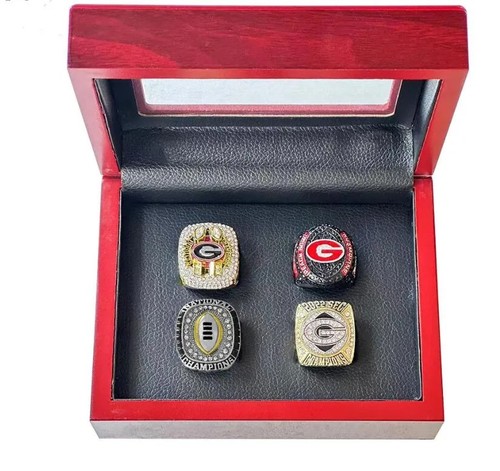 Georgia Bulldogs National American Football Championship Ring Set | eBay