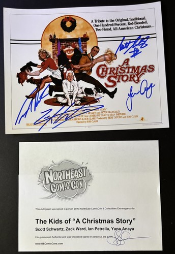 A Christmas Story Scott Schwartz Zack Ward Ian Petrella Yano Anaya ...