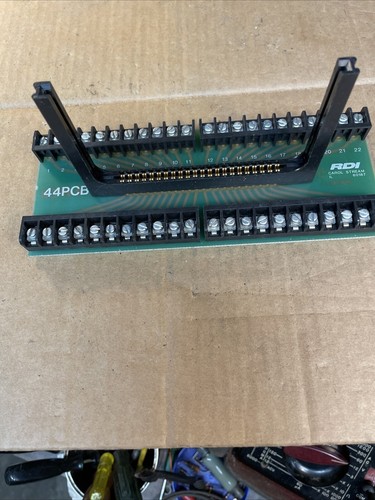 RDI 44PCB 44 Pin Edge Connector Circuit Board To Wire Terminal, Break ...