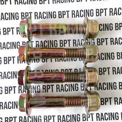 4x 10.9 Hardened 2009 2025 Ford F150 Rear Shock Bolt Kit Upper + Lower ...