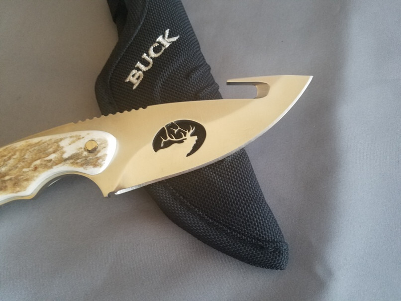 BUCK KNIFE : Limited Edition 693 Elk Stag Handles - Bull Elk Profile ...
