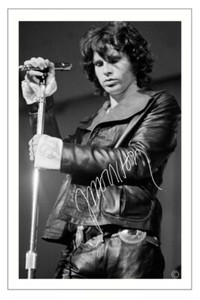 JIM MORRISON Signed Autograph PHOTO Fan Gift Signature Print Music THE ...