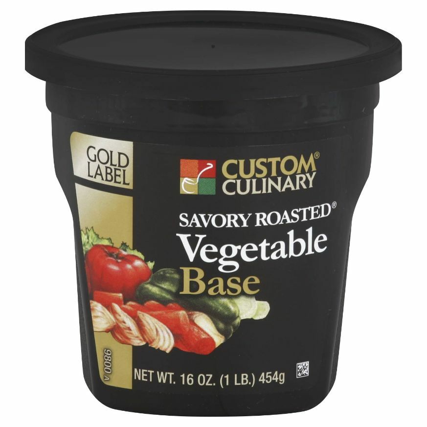 Custom Culinary Gold Label Savory Roasted Vegetable Base (1 lbs, 6 Per ...