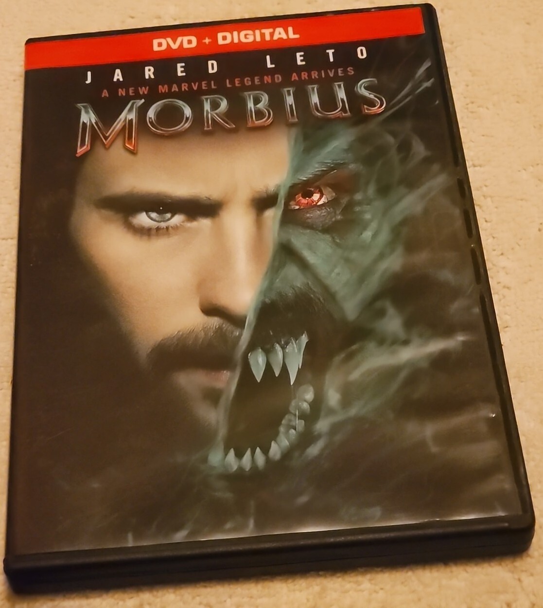 Morbius DVD 2022 Jared Leto Marvel 43396569409| eBay