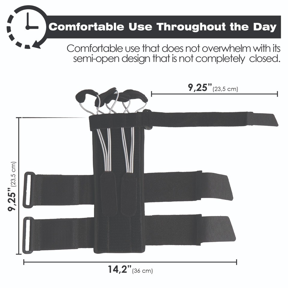Radial Nerve Palsy Splint Adjustable Dynamic Drop Wrist and Finger ...