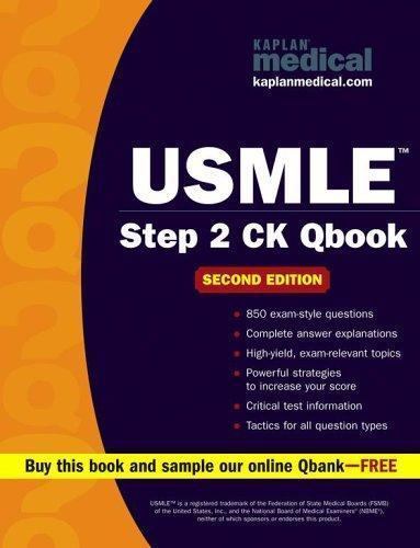 USMLE Step 2 Ck Qbook by Kaplan 743273443 | eBay