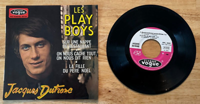 45 7" FRENCH EP JACQUES DUTRONC LES PLAY BOYS | eBay