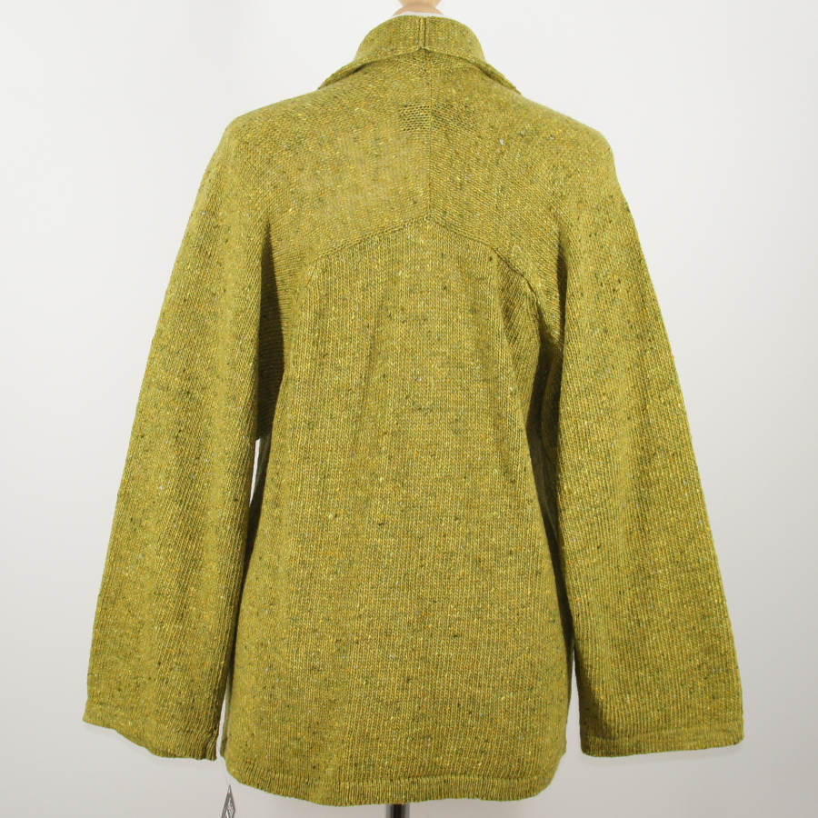 BILL BABER Knitwear Lime Cuan Wool Cardigan | eBay UK