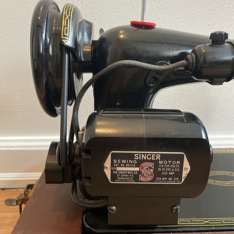 Singer 99k Sewing Machine Serial EJ774759 with Pedal & Case Sew A+ | eBay