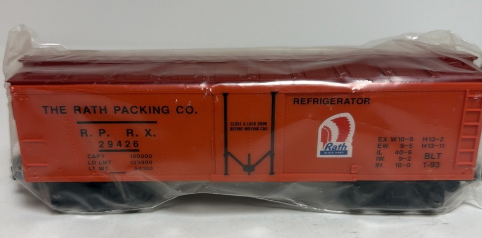 American Flyer 6-48317 S Gauge Rath Packing Refrigerator Car w/Box | eBay