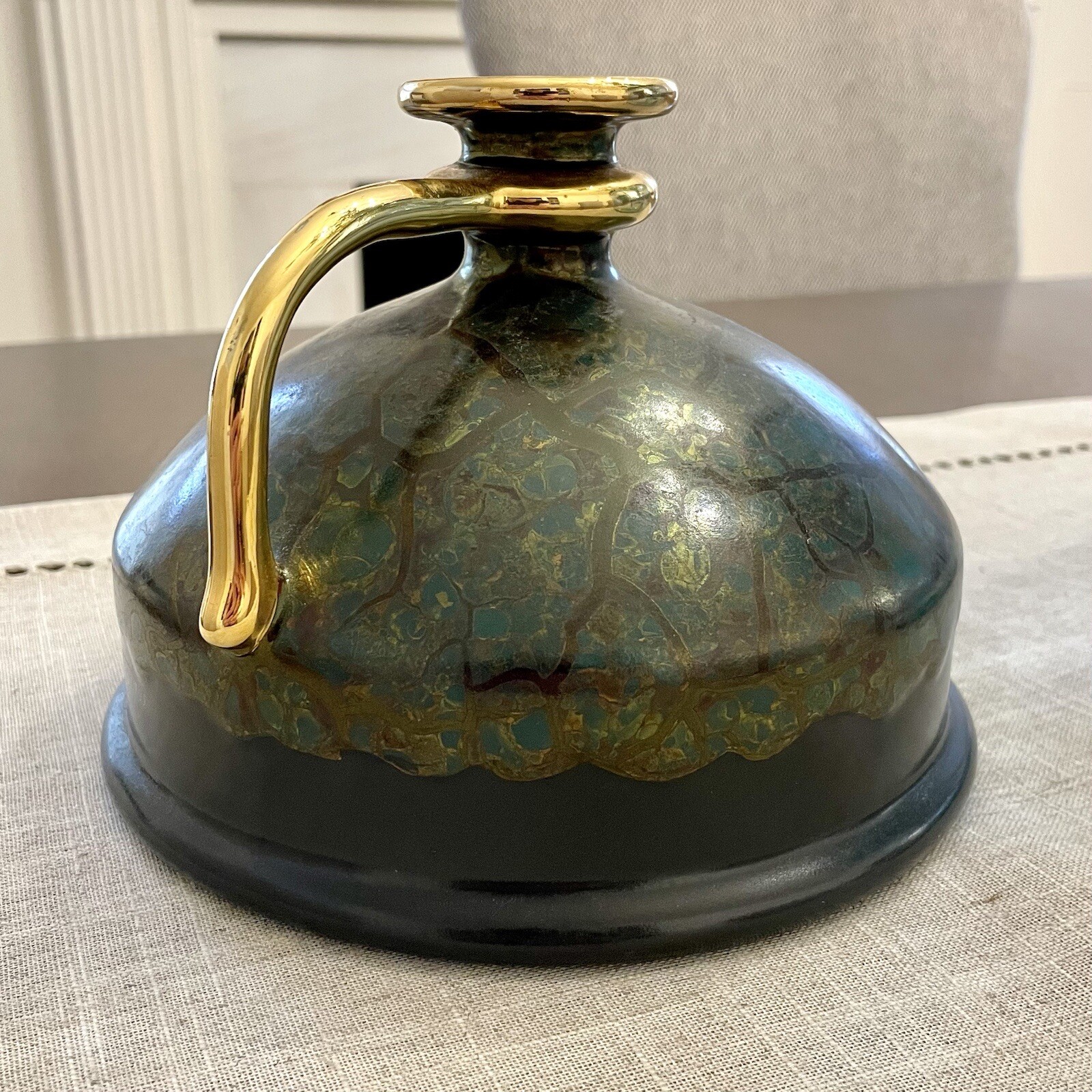 Vintage Julio Montesinos Signed Vase Yapacunchi Ceramica Ecuadorian ...