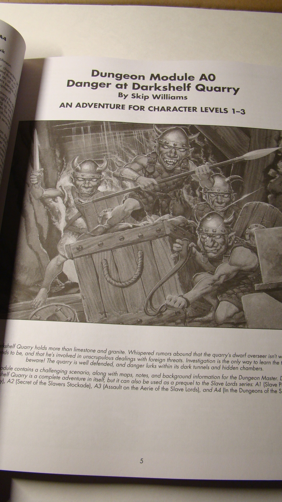 SUPER MODULE A0-4 - AGAINST THE SLAVE LORDS *NM/MINT 9.8 NEW* DUNGEONS ...