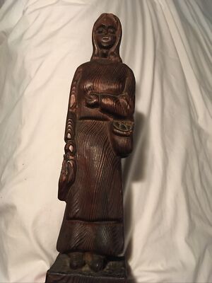 Carved Figures - Carved Old Woman
