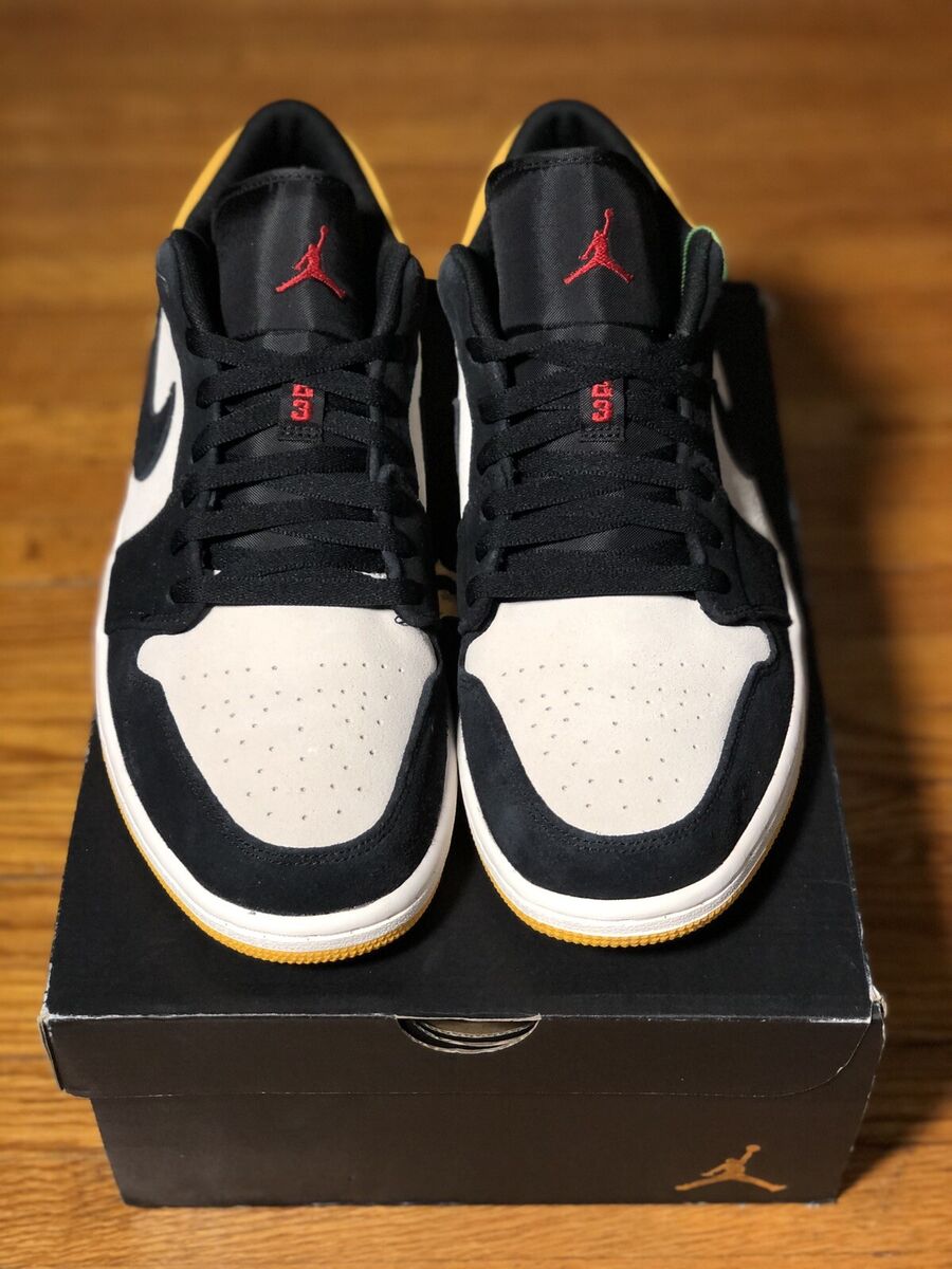 Nike Air Jordan 1 Low ' Sail University Gold ' - Size 12 Nike Air Jordan 1 Low ' Sail University Gold ' - Size 12
