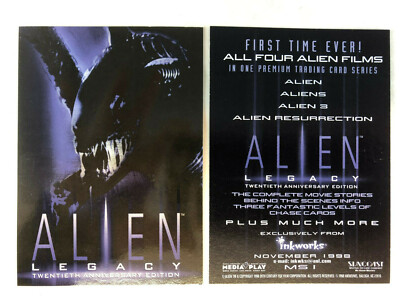 CHEAP PROMO CARD: ALIEN LEGACY TWENTIEITH ANNIVERSARY EDITION Inkworks ...